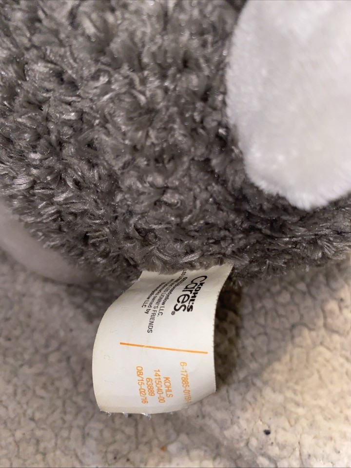 Kohls Cares Plush 12” FREDERICK THE MOUSE Leo Lionni Grey Stuffed ...