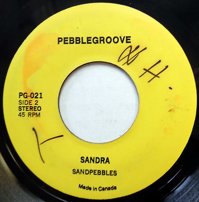 SANDPEBBLES 45 Sandra / I'm A Barbadium CALYPSO Pebblegroove c1610 | eBay