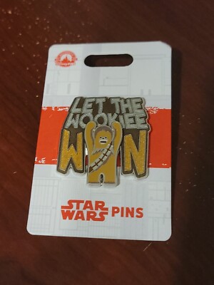 Chewbacca Meme Star Wars Let the Wookiee Win LR Disney Pin | eBay