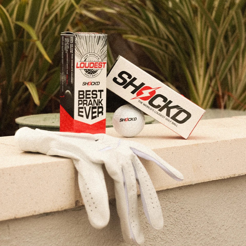 SHOCK'D Golf Balls Prank Loud Golf Balls | eBay