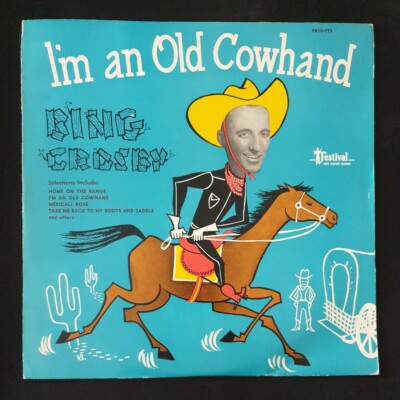 BING CROSBY - 'I'm An Old Cowhand' 10" Vinyl LP Record | eBay