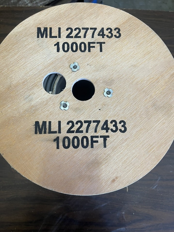 Cable Wire RG 6 Coaxial Cable CCS Brand New Unused 1000ft Roll Coax | eBay