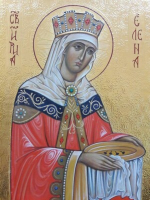 SAINT St Saint Helena ICON - 8"x10" USA ULTRA PREMIUM CATHOLIC PRINT | eBay