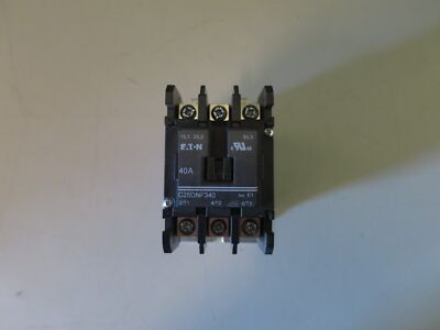3 Pole 40A Contactor Eaton C25DNF340 | eBay