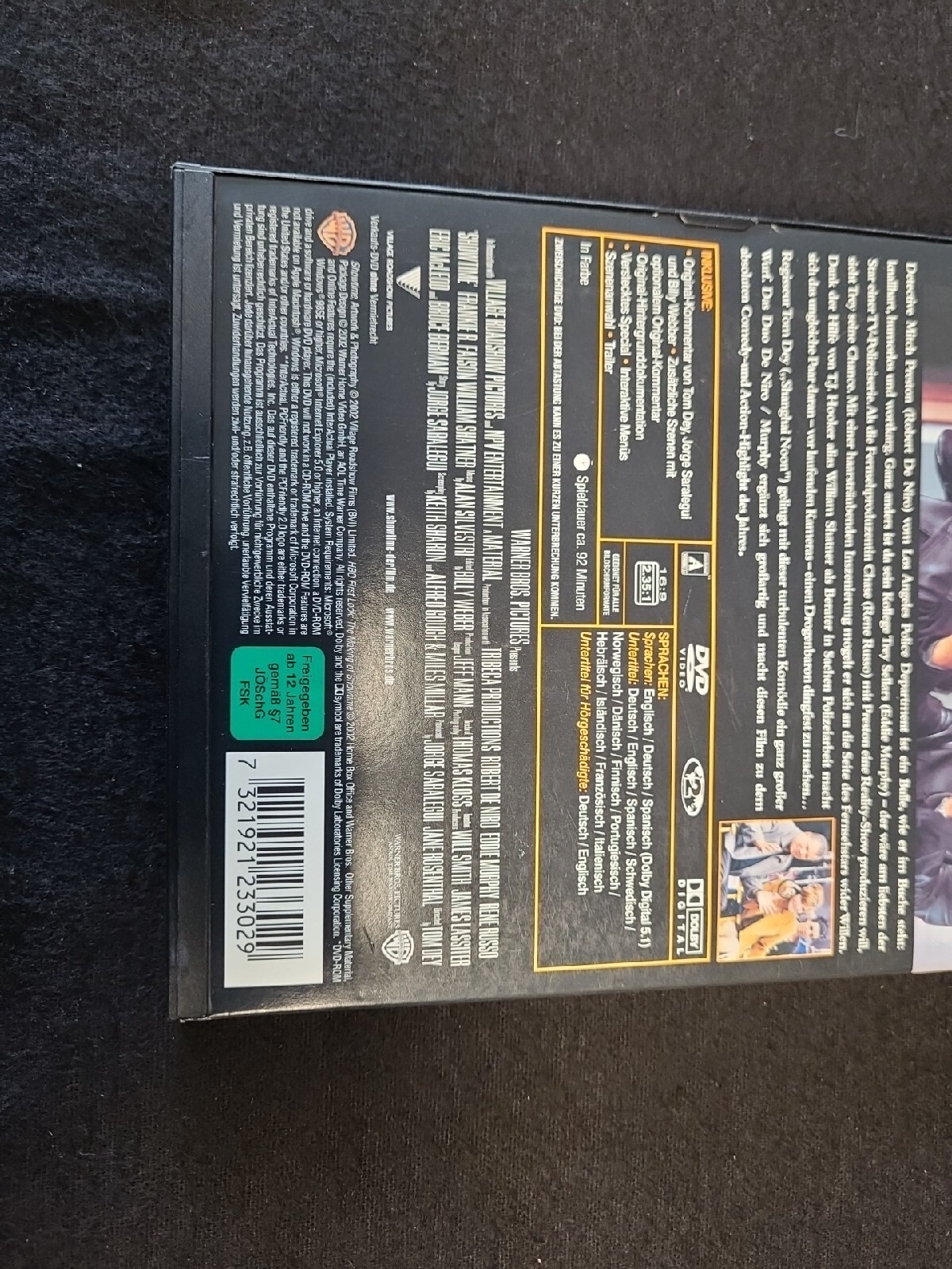 Showtime DVD Robert De Niro, Eddie Murphy | eBay