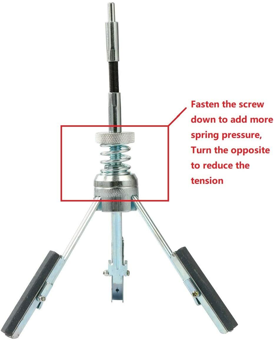 Engine Cylinder Hone 2"-7" Flexible Car Engine Brake 3" Blade w/ 220 ...