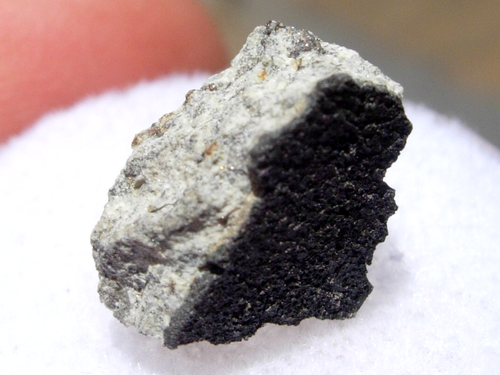 Crusted 1.14 grams Benguerir Meteorite (LL6) Witnessed fall in Morocco ...