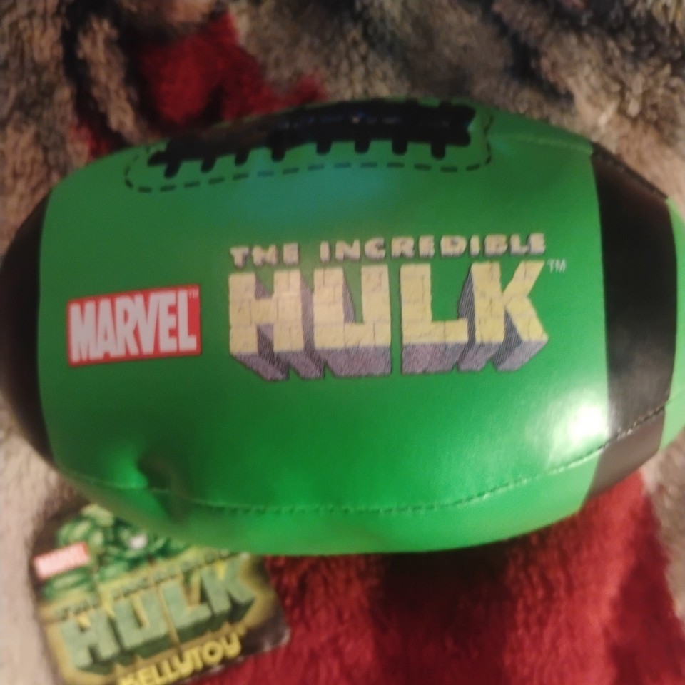 New 2003 Incredible Hulk Kellytoy Mini Football Purple, Baseball Green ...
