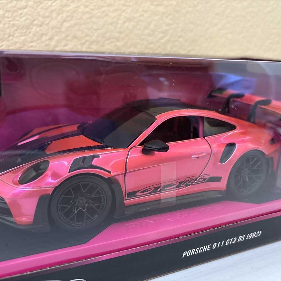 Jada Pink Slips Porsche 911 GT3 RS 992 PINK 1:24 (See Description) | eBay