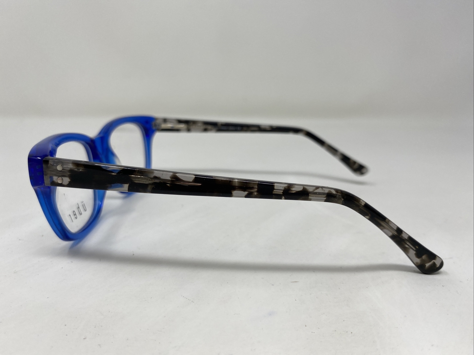 Über AUSTIAN Blue/Demi Black 46-17-130 Plastic Full Rim Eyeglasses ...