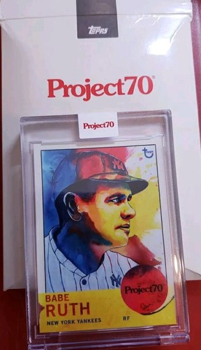 2021 Topps Project 70 Babe Ruth 1963 Art By BRITTNEY PALMER #115 GOAT ...
