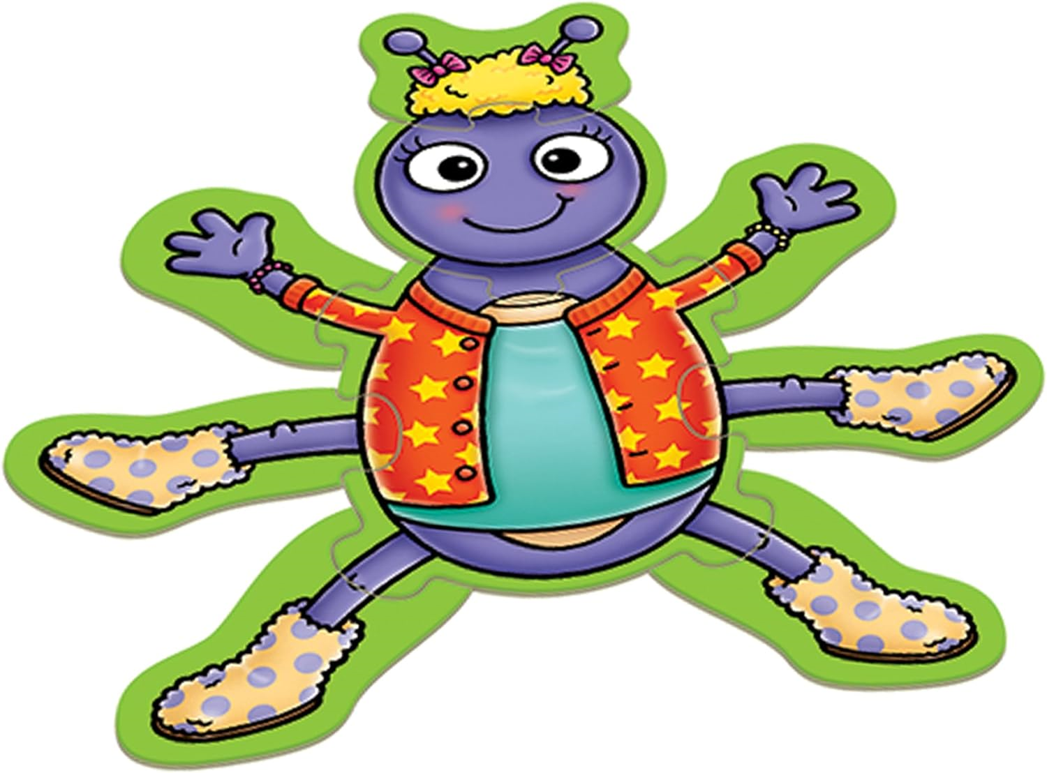 Orchard Toys Build A Beetle Mini Game, A Fun Colour And Matching Game ...