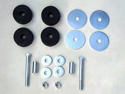 1965 1966 65 66 FORD TRUCK F100 F250 RADIATOR SUPPORT (CORE) MOUNT KIT ...