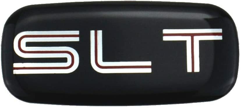 2x SLT Cab Emblem 3D Badge Nameplate Roof Pillar For 95-07 Yukon Silver ...