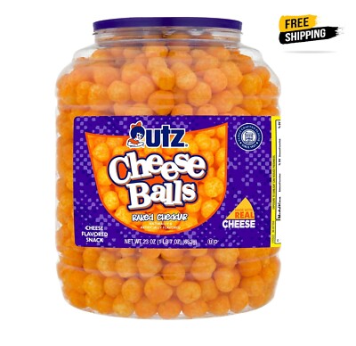 Utz Cheese Balls, 23 oz Barrel (fast shipping) | eBay