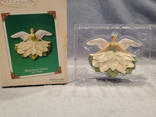 2003 Hallmark Keepsake "Beautiful Angel" Miniature Tree Topper | eBay