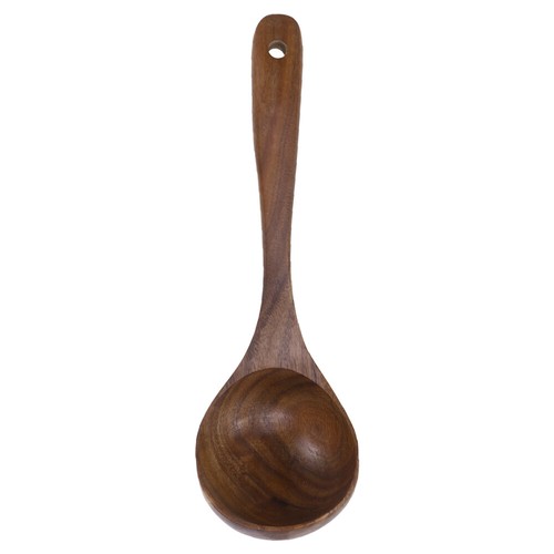 Wooden Scoop Gravy Ladle Soup Ladle Mixing Spoon Shabu Shabu Ladle | eBay
