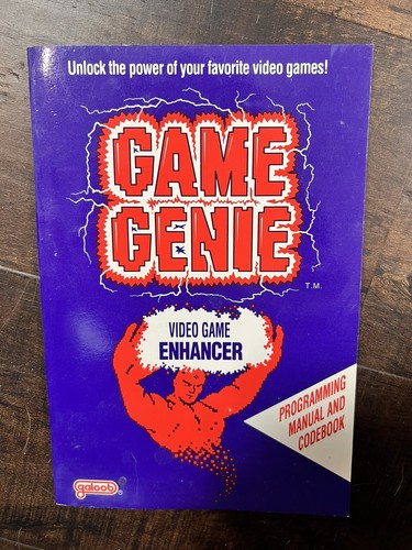 Galoob Game Genie Video Game Enhancer Manuel And Code Book Only (1991 ...