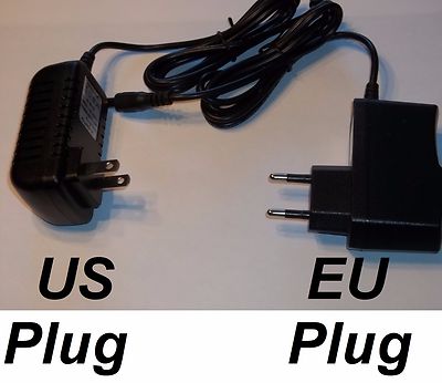 Adapter Input 100-240 VAC , Output 12V DC 1000mA USA or EU Plug | eBay