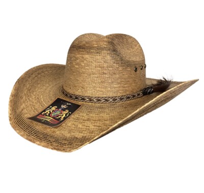 Summit Hats Torched Palma Verde Mens Palm Leaf Cowboy Hat Silverton ...