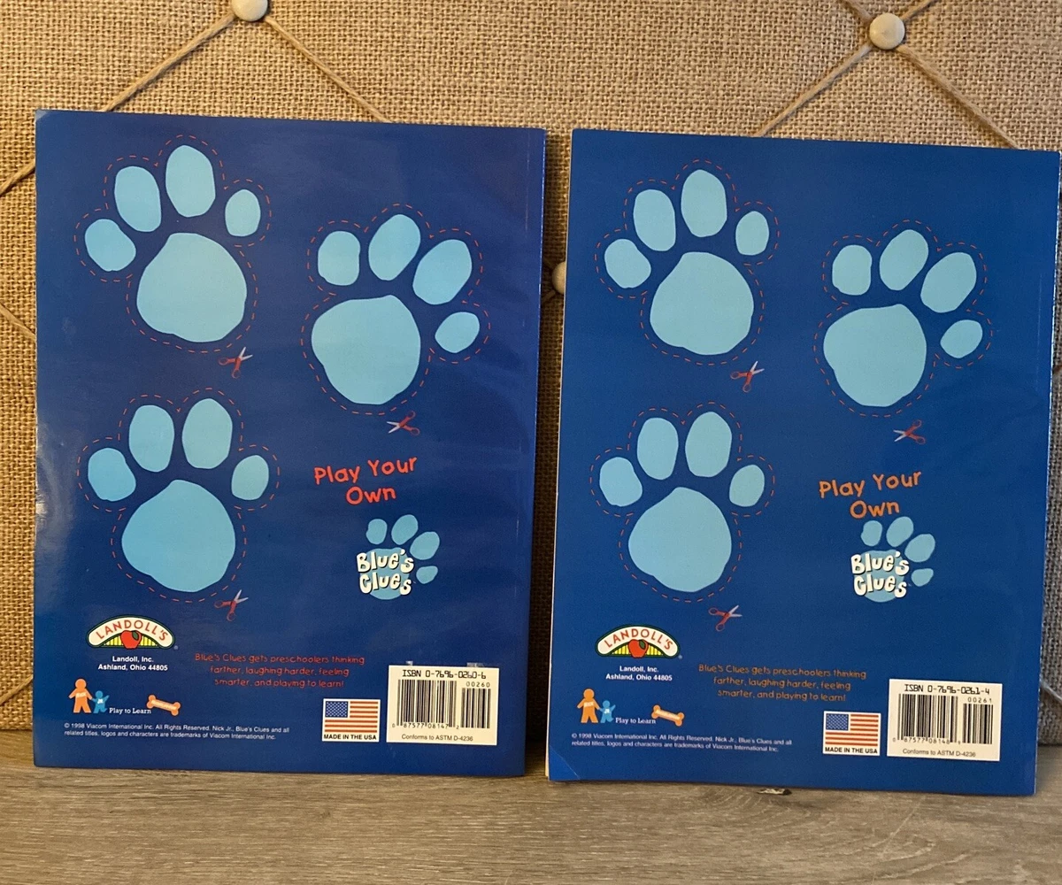 Blues Clues Paw Print Coloring Page