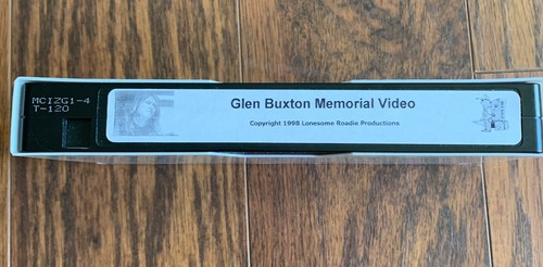Glen Buxton Memorial Video VHS 1998 Lonesome Roadie Productions Alice ...