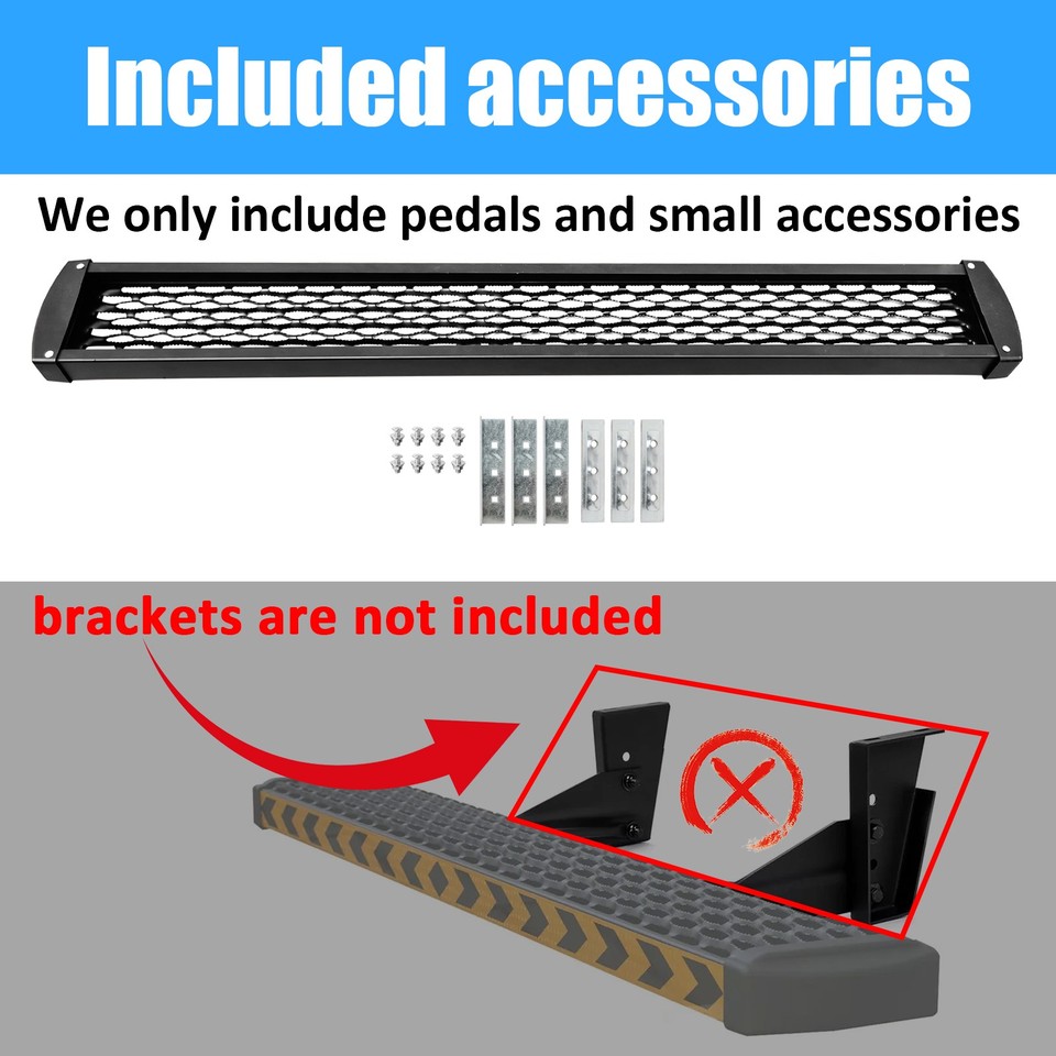 Grip Step 7"x54" Black Rear Step for Ram ProMaster Ford Transit ...