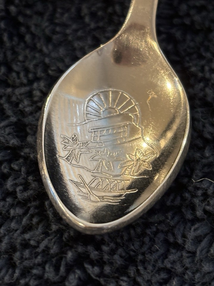 Rolex Bucherer Lucerne Switzerland (cb) Collectible Silver Spoon LUGANO ...