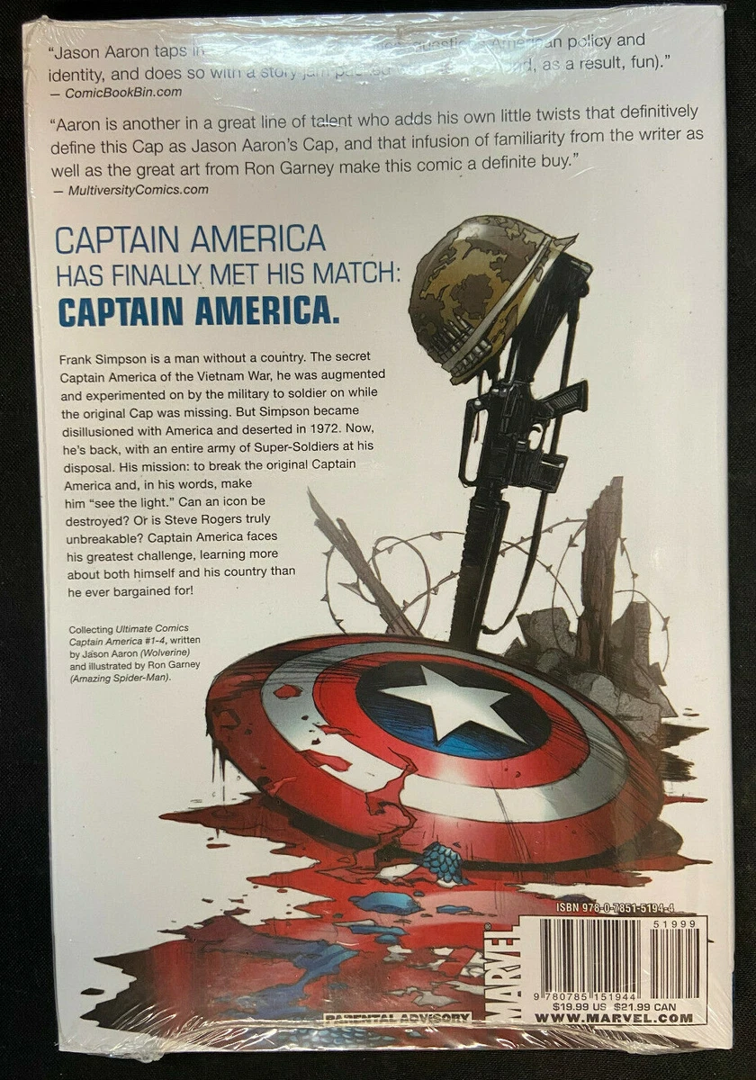 Ultimate Captain America Comic Art