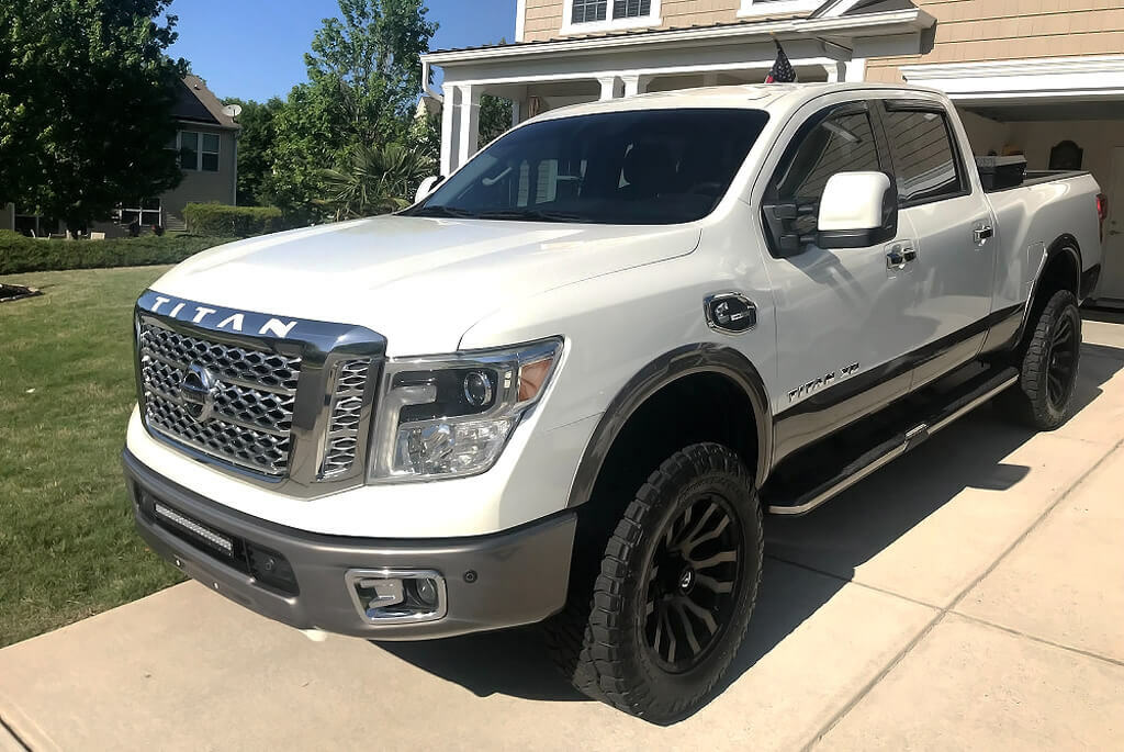 18x9 Fuel Wheels D674 Blitz 8x165.10 MATTE BLACK DOUBLE DARK TINT 1 ...