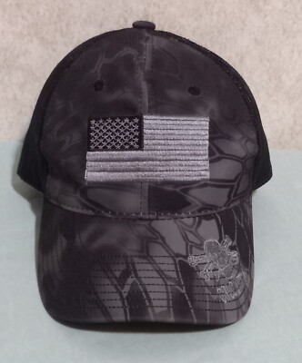 Calcutta BR212421 American Flag Kryptek Gray Meshback Baseball Cap | eBay