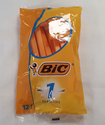 BIC Rasoirs jetables 1 lame orange sensitive 12 Pièces /EBPD | eBay