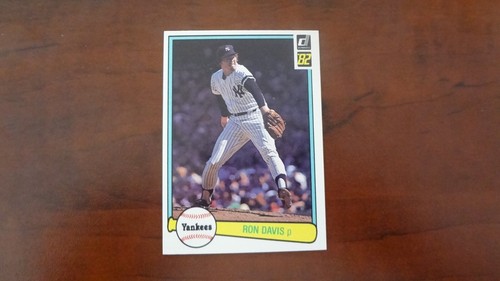 1982 DONRUSS # 451 RON DAVIS BASEBALL CARD | eBay