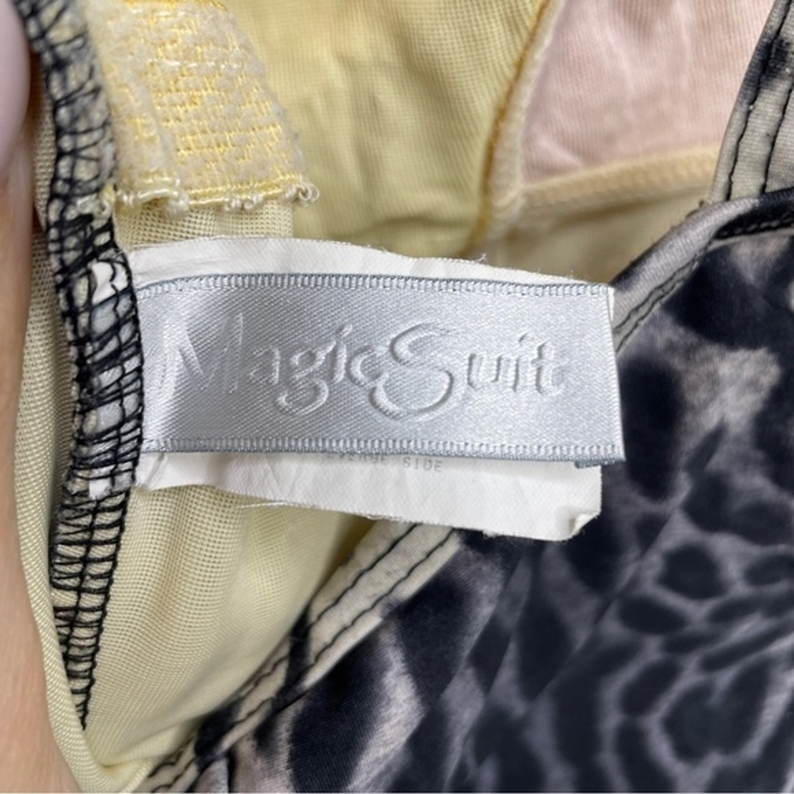 Magicsuit Miraclesuit Vintage Animal Print Black One … - Gem