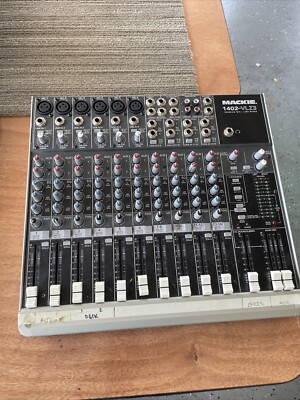 Mackie 1402-VLZ3 14-Channel Premium Mic / Line Compact Mixer | eBay