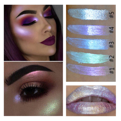 Glitter Highlight Cream Makeup Face Eye Shiny Eyeshadow Waterproof ...
