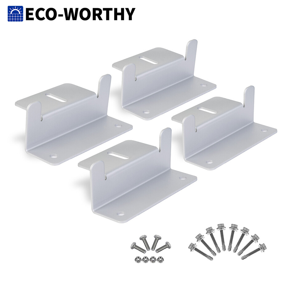ECO-WORTHY Z Mounting Bracket Solar Panel Accessorie | eBay UK