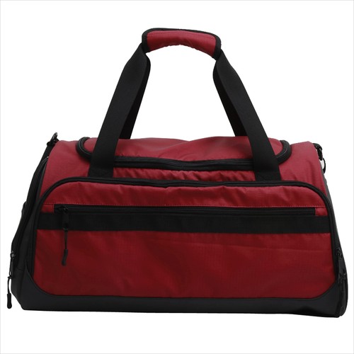 Unisex 33L Polyester Fitness Duffel Gym Bag, Red | eBay