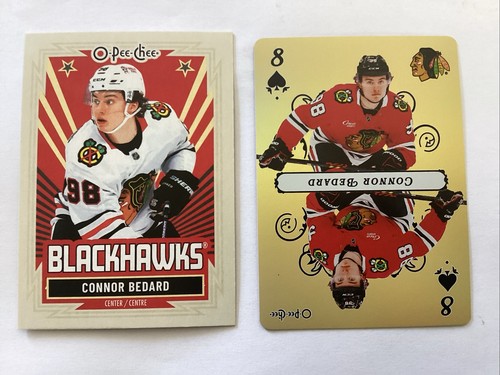 2025-26 O-Pee-Chee Retro Connor Bedard Chicago Blackhawks #456 & 8 Of ...