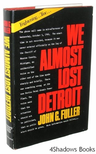 WE ALMOST LOST DETROIT By John G. Fuller - Hardcover **Mint Condition ...
