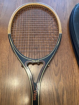 HEAD VILAS, Vintage 1976 AMF Head Guillermo Vilas Wood Tennis Racquet ...