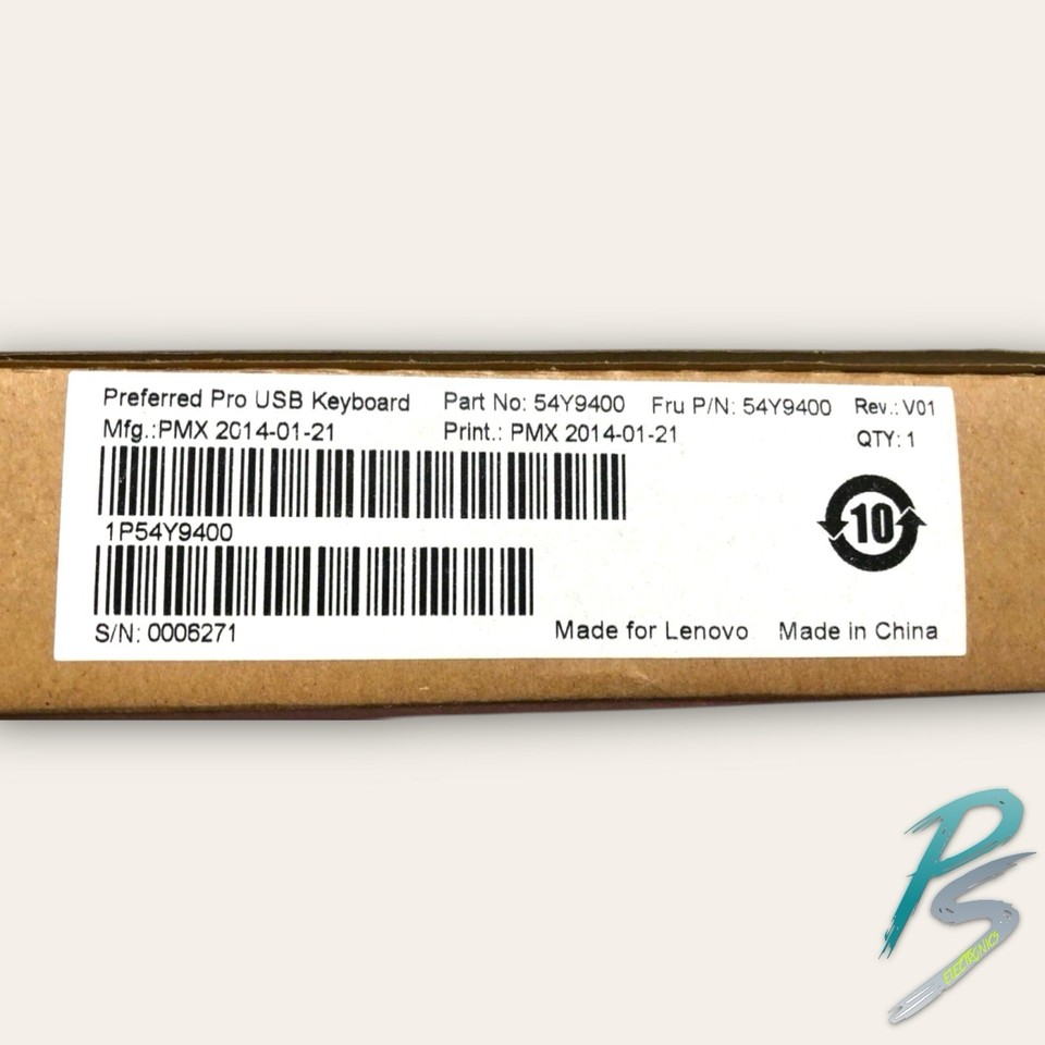 Lenovo KB1021 Wired USB Preferred Pro Series Black Keyboard 54Y9400 | eBay