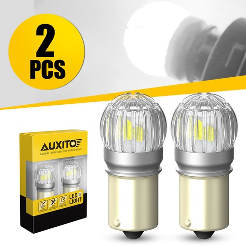 2PCS 7506 P21W White LED Reverse Light Bulbs Non-polarity For Halogen ...