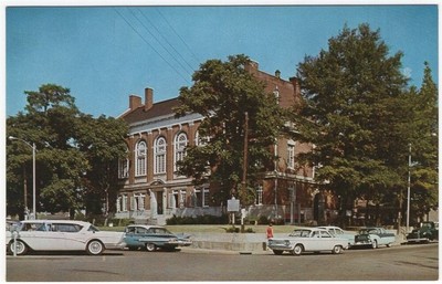 Camden Tn Benton County Courthouse Vintage Postcard Tennessee Chrome | eBay