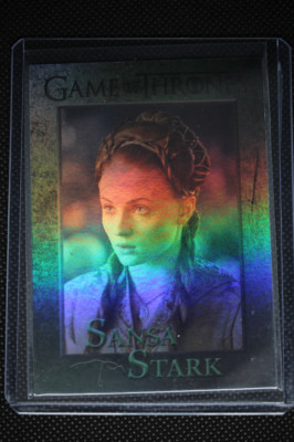 2014 Game of Thrones Season 3 #31 SANSA STARK Foil Parallel Base Card ...