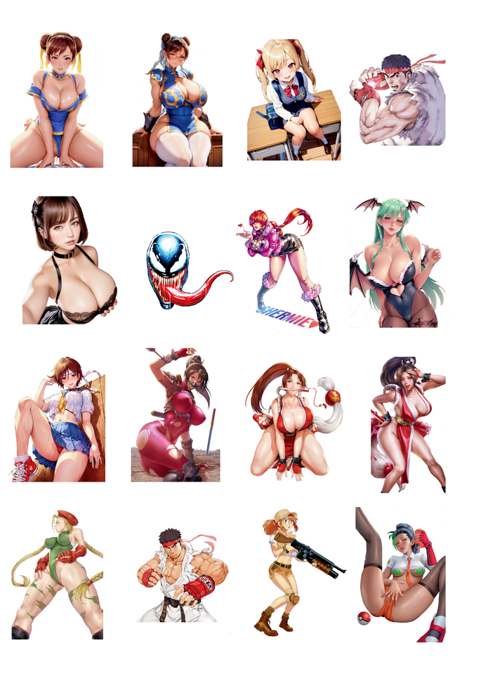 KING OF FIGHTER Morrigan Aensland sticker decal | eBay