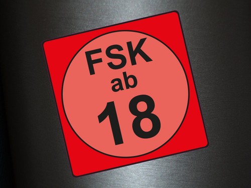 1 x sticker FSK from 18 youth release BGB sticker tuning fun car ...