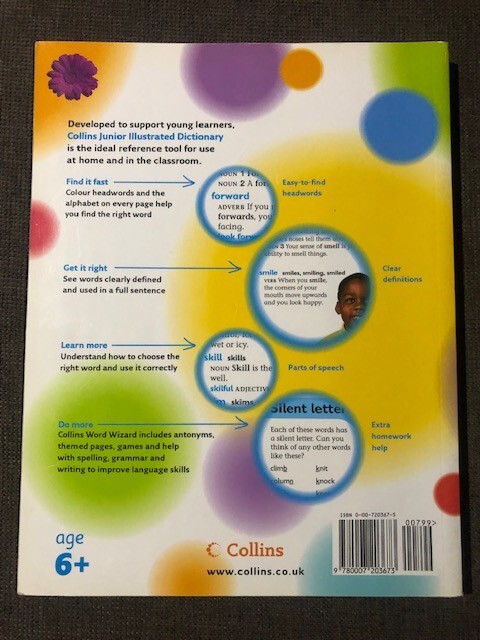 Collins Junior Illustrated Dictionary 9780007203673 | eBay