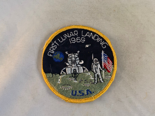 Vintage First Lunar Landing 1969 NASA Space Astronaut Exploration Patch | eBay