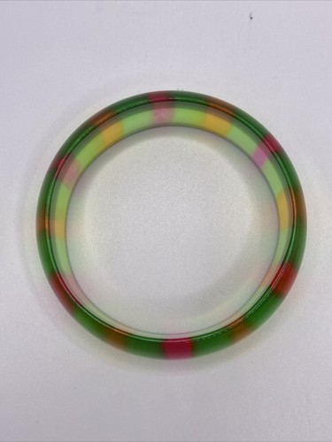 Genuine 1960s duPont Lucite Bangle Bracelet | eBay